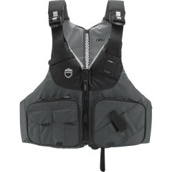 NRS I RAKU FISHING PFD Charcoal L/XL - . - KAJAK FREAK
